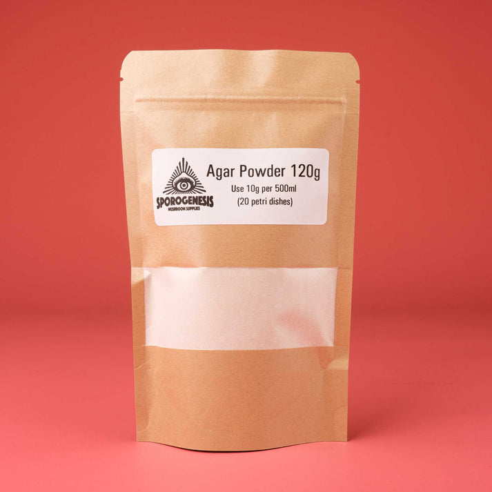 Pure Agar Powder 120g for Mycology – Sporogenesis